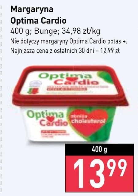 Margaryna Optima Cardio - promocja Stokrotka Market - Ding.pl