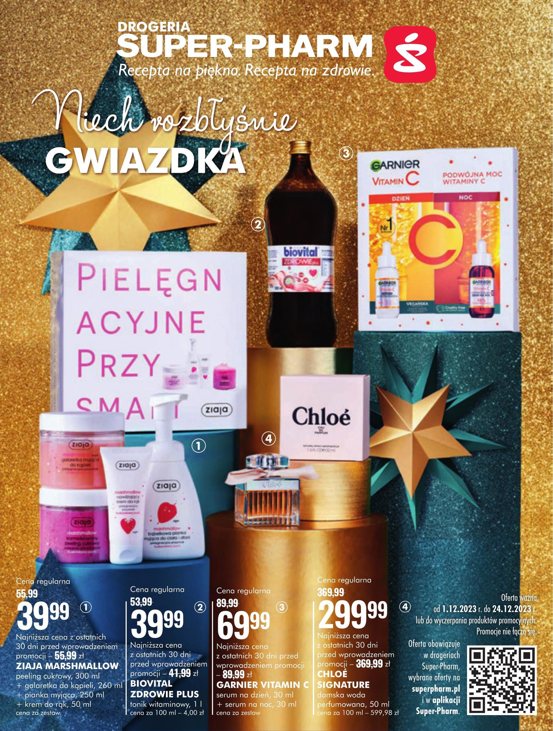 Super-Pharm Gazetka promocyjna 1-24.12 | Okazjum.pl