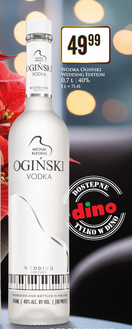 Wódka Ogiński - promocja Dino - Ding.pl
