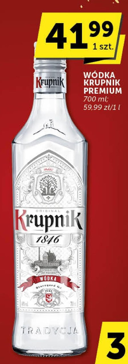 Wódka Krupnik - promocja Groszek - Ding.pl