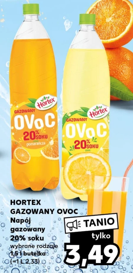 Napój gazowany Hortex - promocja Kaufland - Ding.pl