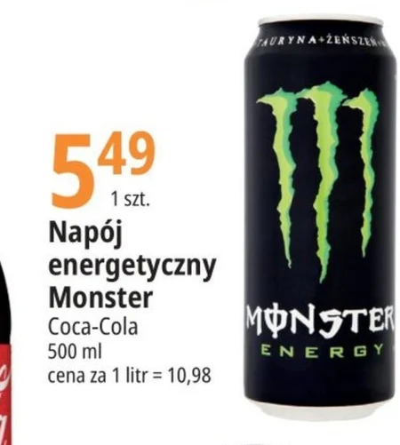Monster Energy Mega Gazowany napój energetyczny 553 ml - promocja E ...