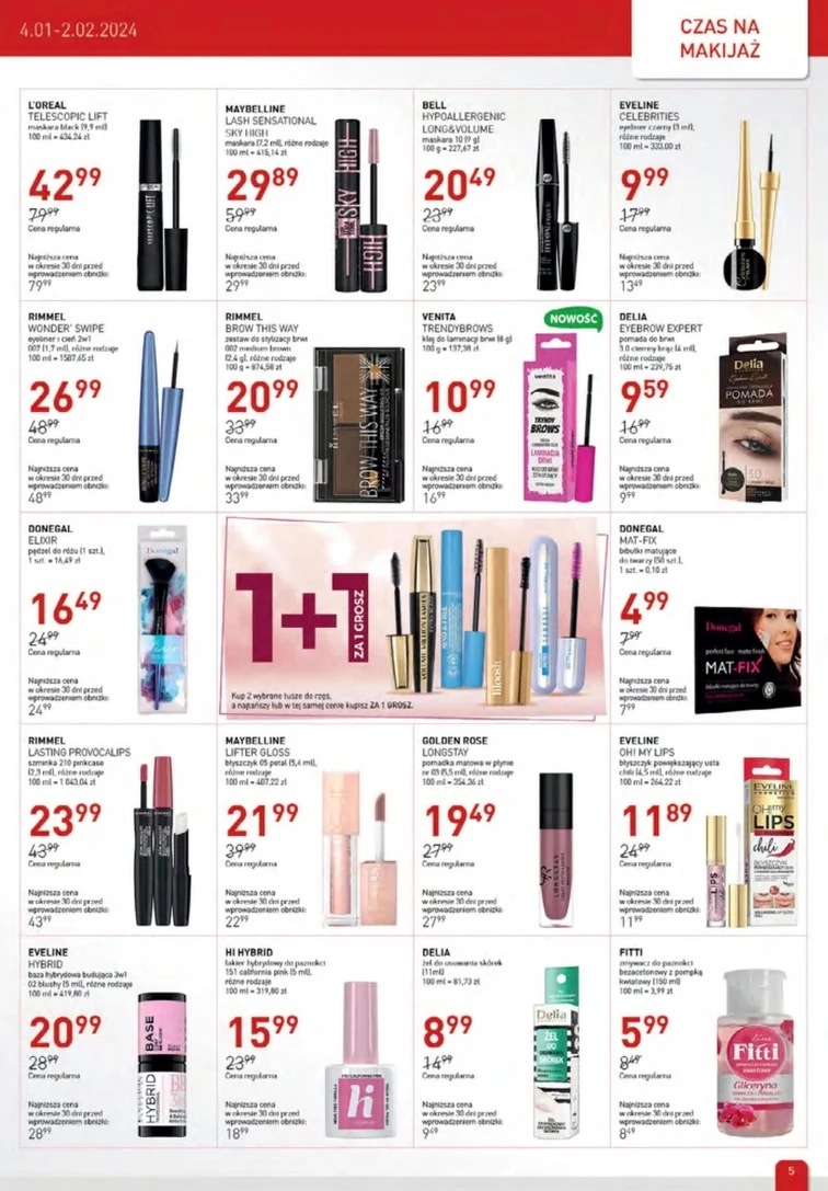 Jawa Drogerie Gazetka Promocyjna - oferty, rabaty, kupony [04.01 do 02.02.2024]-Październik str ...