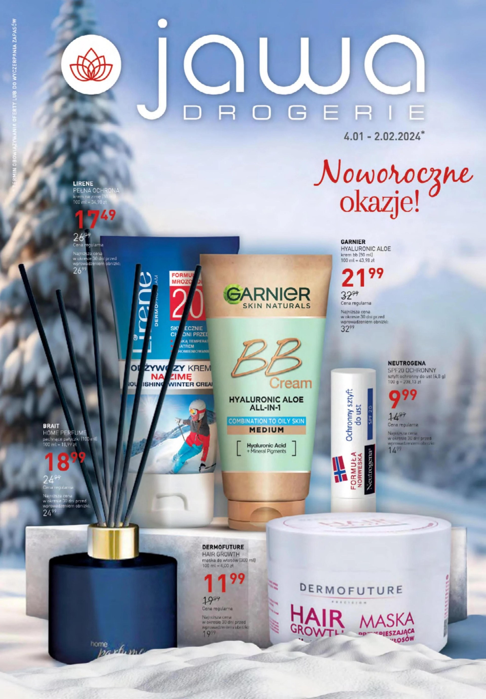 Jawa Drogerie Gazetka promocyjna 4.01-2.02 | Okazjum.pl