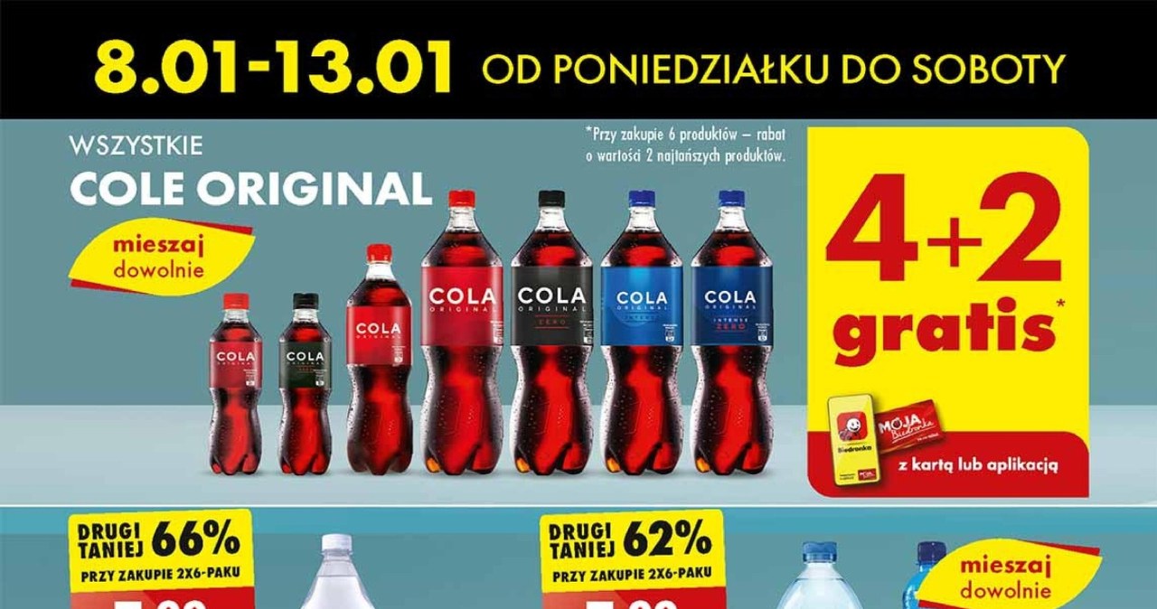 Biedronka Gazetka Promocyjna - oferty, rabaty, kupony [08.01 do 13.01. ...