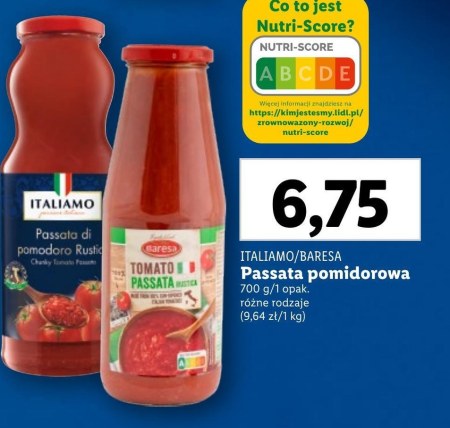 Passata Italiamo - promocja Lidl - Ding.pl