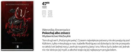 Pokochaj albo zniszcz Weronika Ancerowicz - promocja EMPiK - Ding.pl