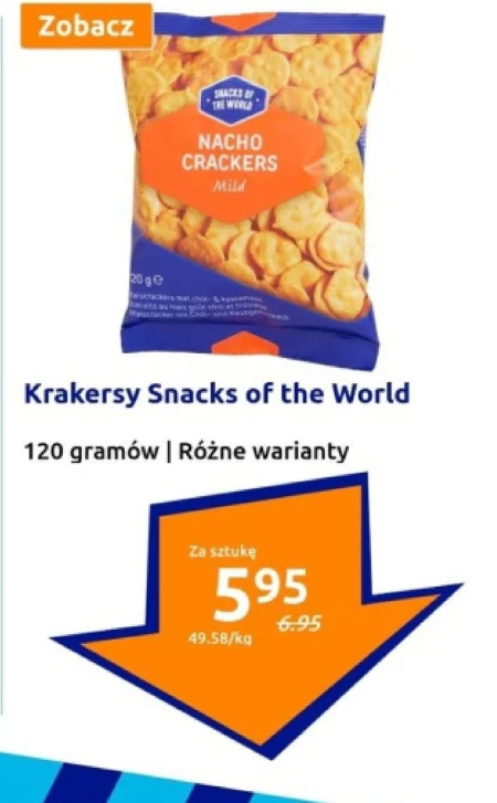 Krakersy Mila - 14% TANIEJ! - promocja Action - Ding.pl