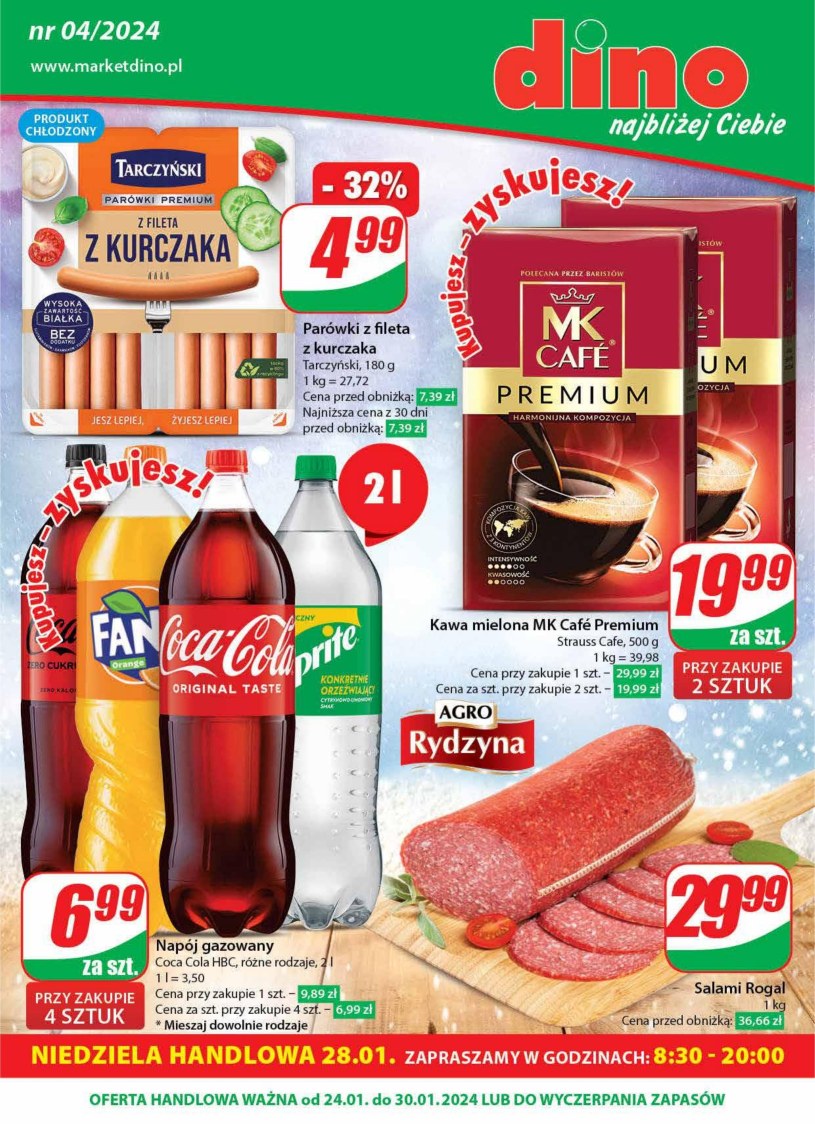 Dino - gazetki, promocje, wykaz sklepów | PromoCeny.pl