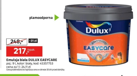Emulsja biała Dulux - 12% TANIEJ! - promocja Leroy Merlin - Ding.pl