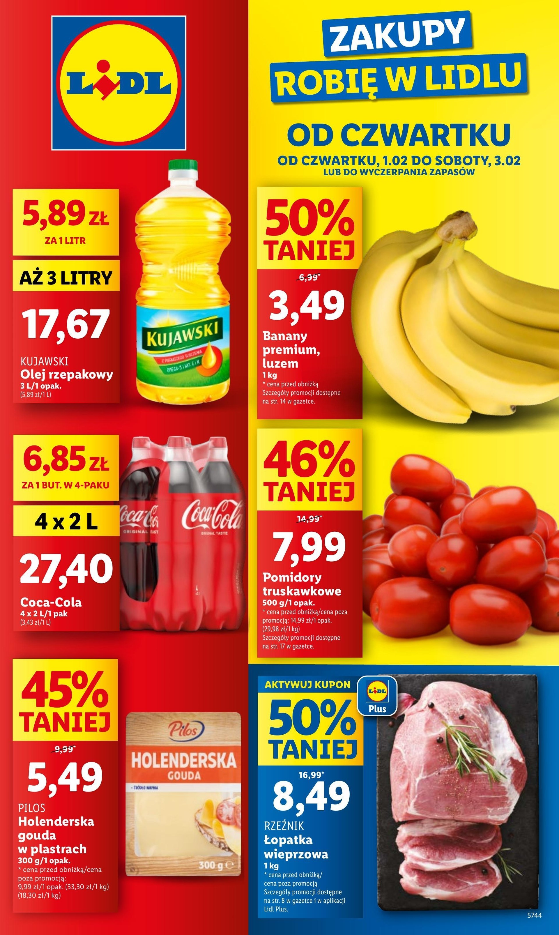 Lidl Gazetka promocyjna 1-3.02 | Okazjum.pl