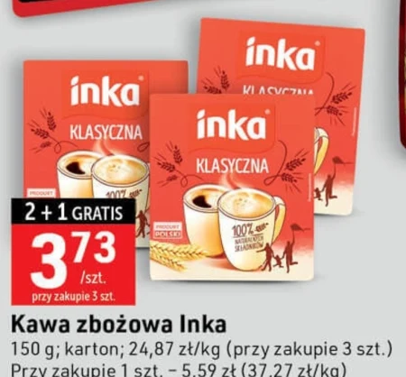 Kawa zbożowa Inka - promocja Stokrotka Optima - Ding.pl