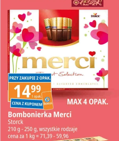Bombonierka Merci - promocja E.Leclerc - Ding.pl