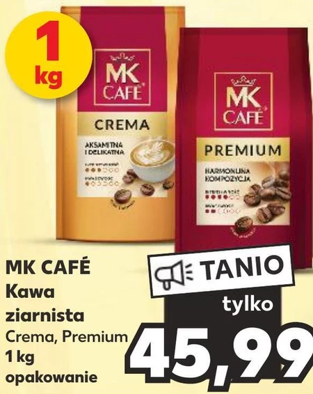 Kawa ziarnista MK Cafe - promocja Kaufland - Ding.pl Kawa ziarnista MK Cafe - promocja Kaufland - Ding.pl