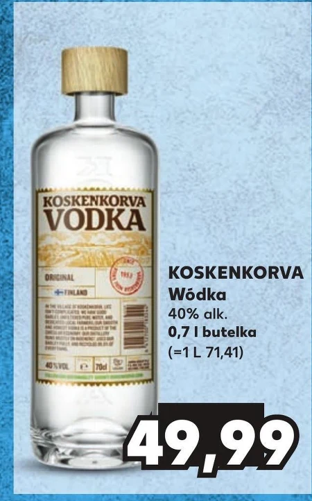 Wódka Koskenkorva - promocja Kaufland - Ding.pl