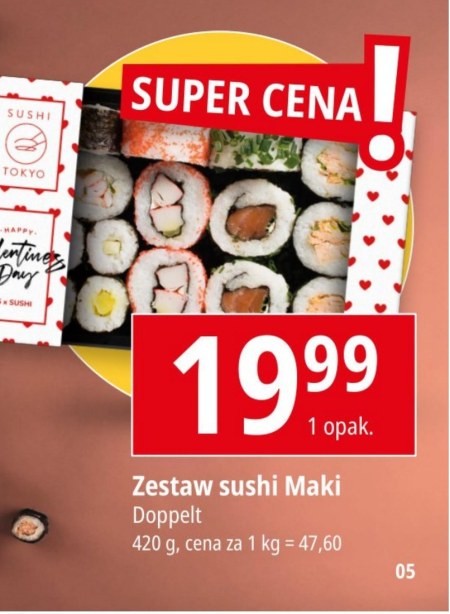 Sushi Doppelt - promocja E.Leclerc - Ding.pl