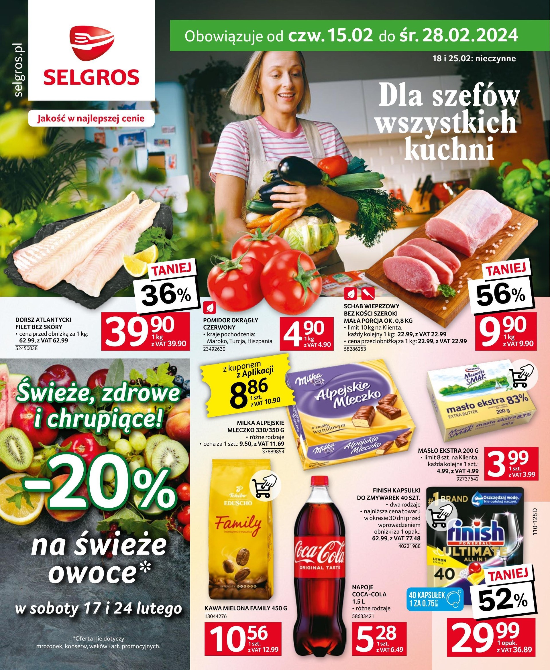 Selgros Cash&Carry Gazetka promocyjna 15-28.02 | Okazjum.pl