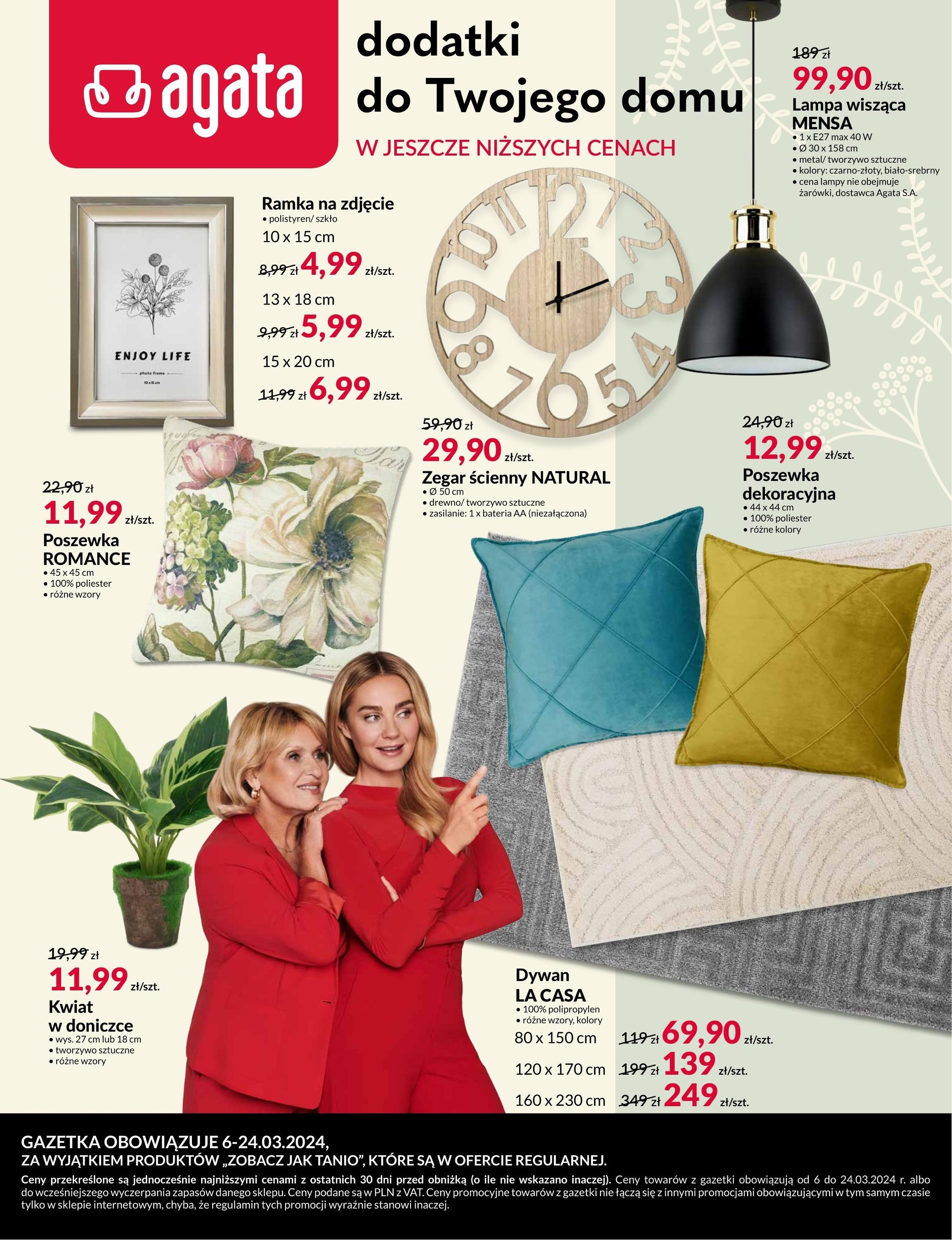 Agata Gazetka promocyjna 6-24.03 | Okazjum.pl