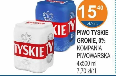 Piwo Tyskie - promocja Rabat - Ding.pl