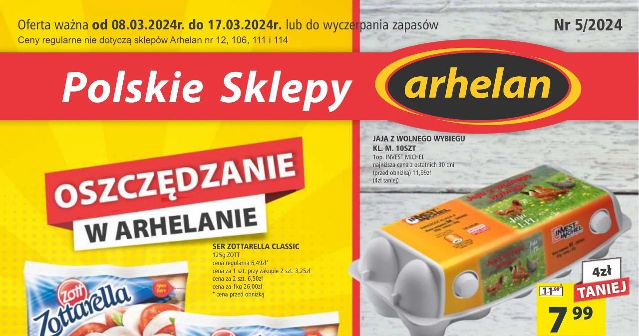 Arhelan Gazetka Promocyjna - oferty, rabaty, kupony [08.03 do 17.03. ...