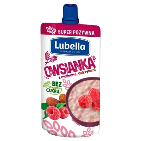 Lubella Owsianka z malinami daktylami 100 g - promocja Odido - Ding.pl