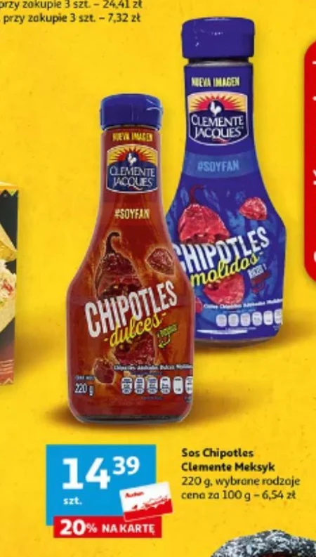 Clemente Jacques Dulces Molidos Mielone papryki chipotle w słodkim ...