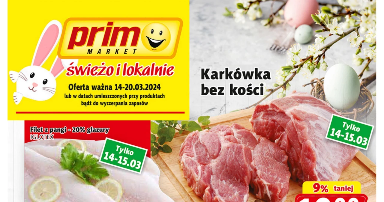 Prim Market Gazetka Promocyjna - oferty, rabaty, kupony [14.03 do 20.03 ...