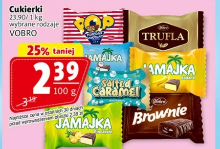 Cukierki Vobro - 25% TANIEJ! - promocja Prim Market - Ding.pl