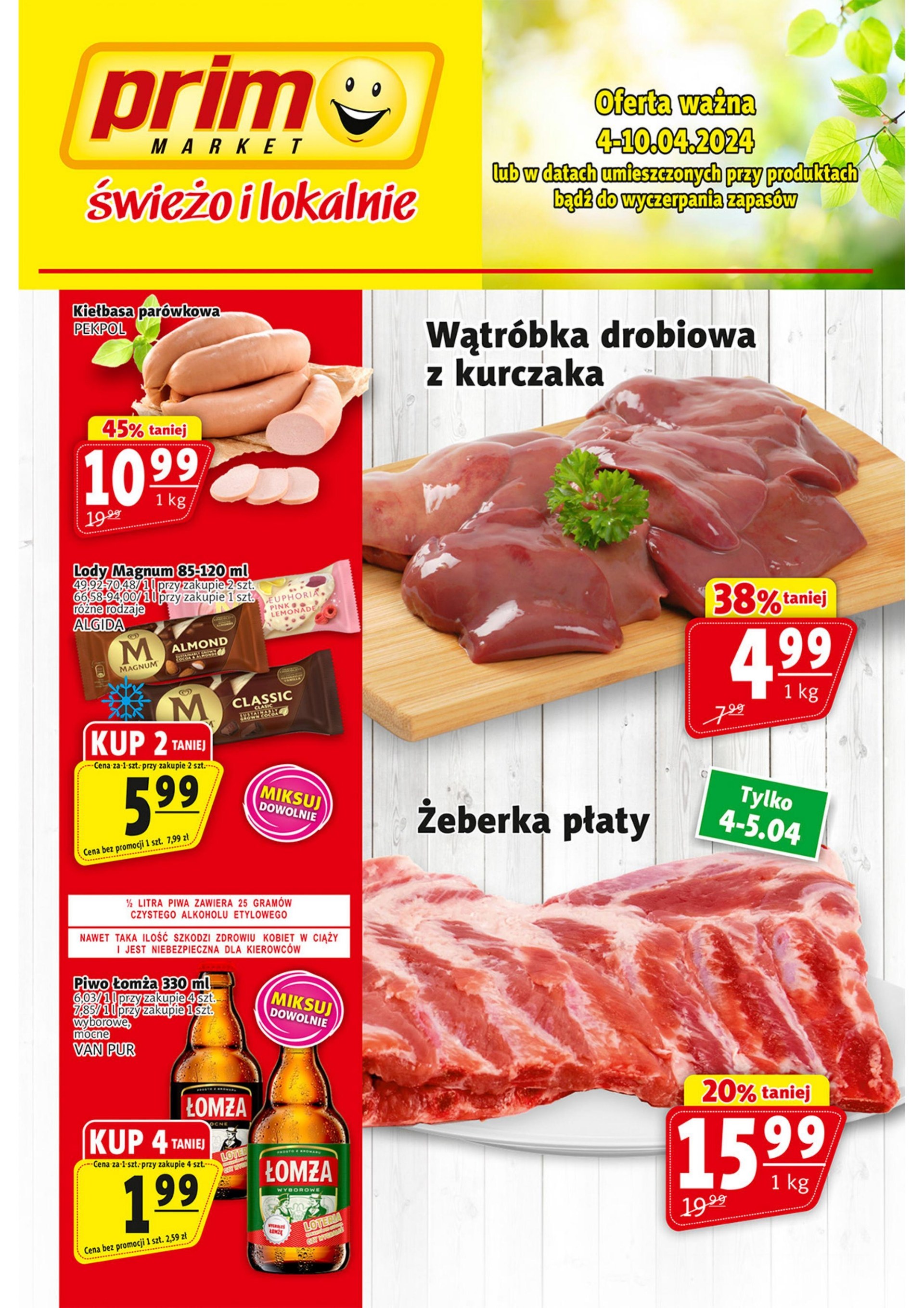 Prim Market Gazetka promocyjna 4-10.04 | Okazjum.pl
