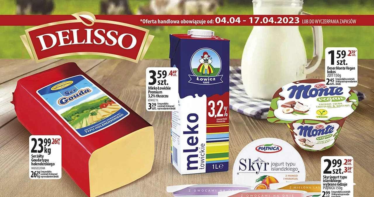 Delisso Gazetka Promocyjna - oferty, rabaty, kupony [04.04 do 17.04. ...