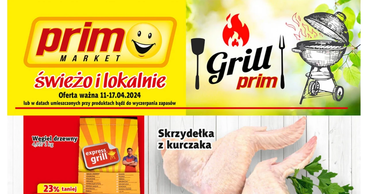 Prim Market Gazetka Promocyjna - oferty, rabaty, kupony [11.04 do 17.04 ...