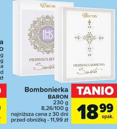 Bombonierka Baron - promocja Carrefour - Ding.pl