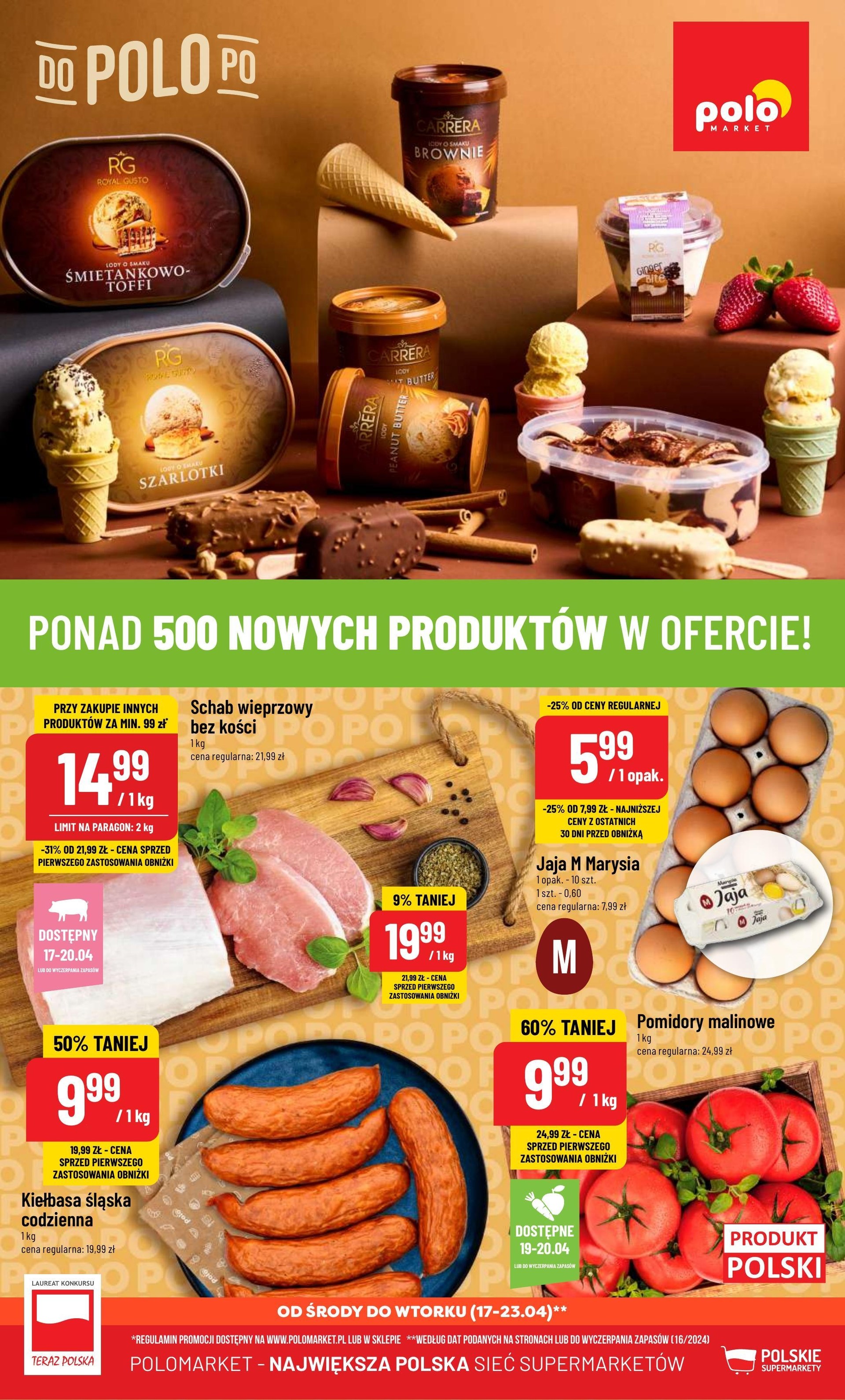 POLOmarket Gazetka promocyjna 17-23.04 | Okazjum.pl