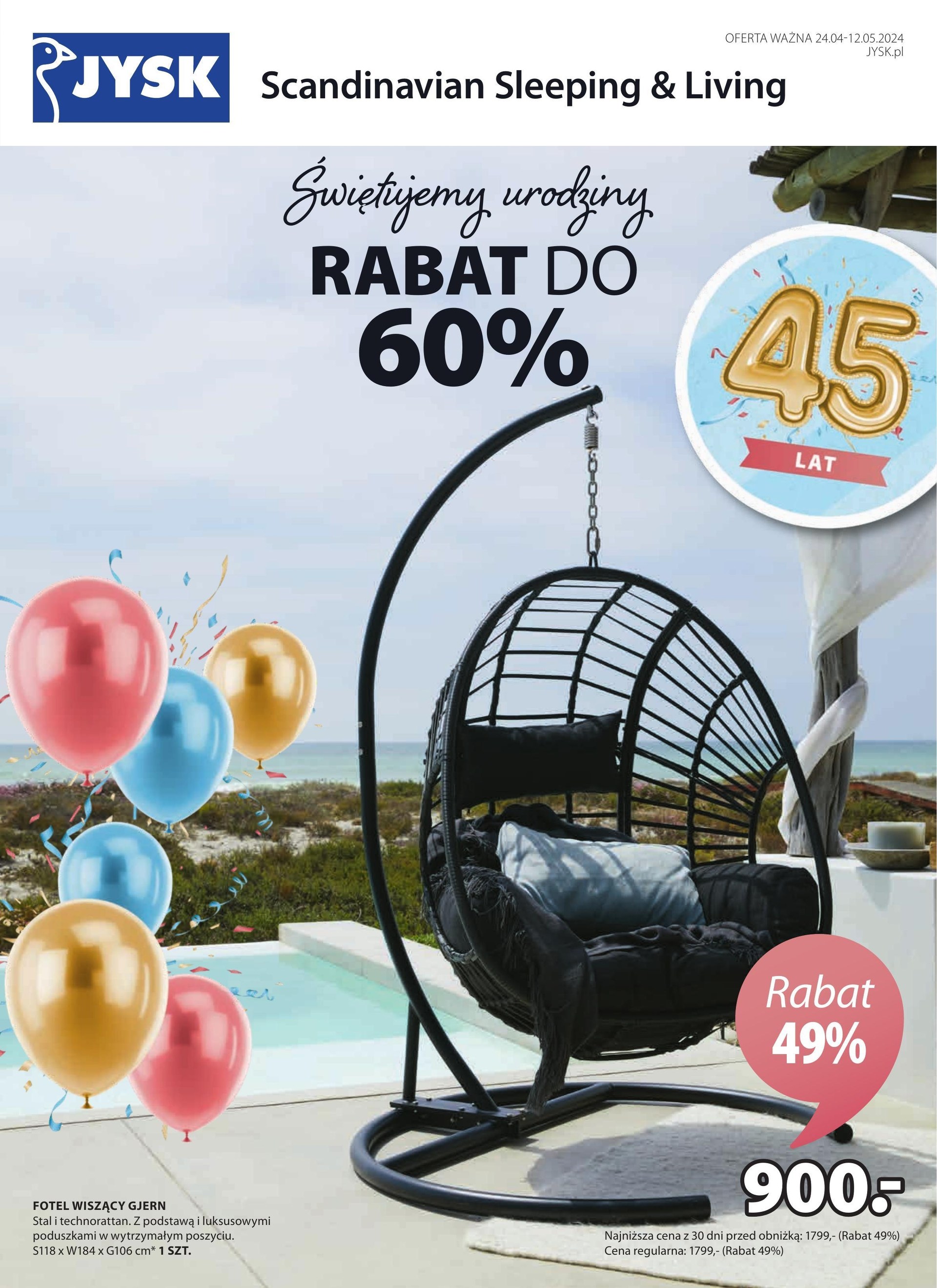 Gazetka promocyjna Jysk • Okazjum.pl • s.8 • 75708