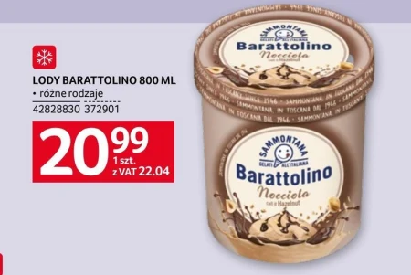 Sammontana Barattolino Lody czekoladowe z płatkami czekolady 800 ml ...