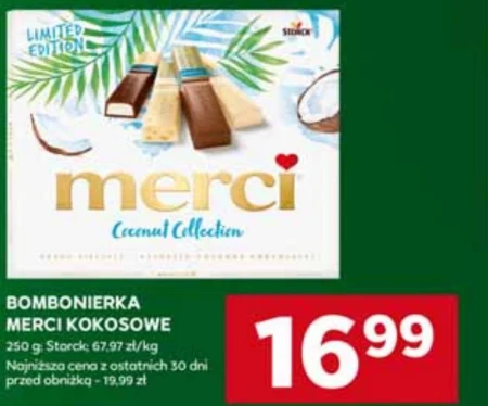 merci Coconut Collection 4 rodzaje kokosowych specjałów czekoladowych ...