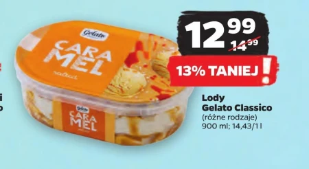 Lody Gelato Classico - 13% TANIEJ! - promocja Netto - Ding.pl