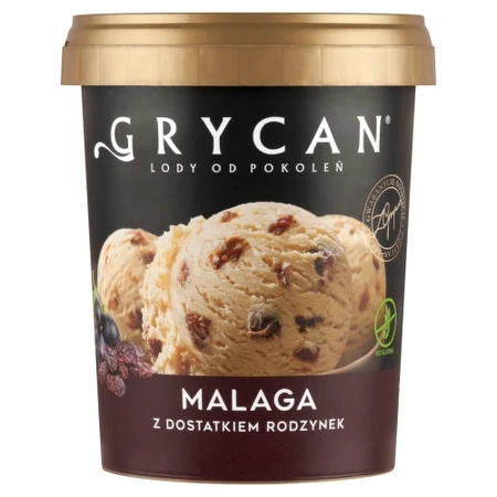 Grycan Lody malaga 500 ml - promocja Żabka - Ding.pl