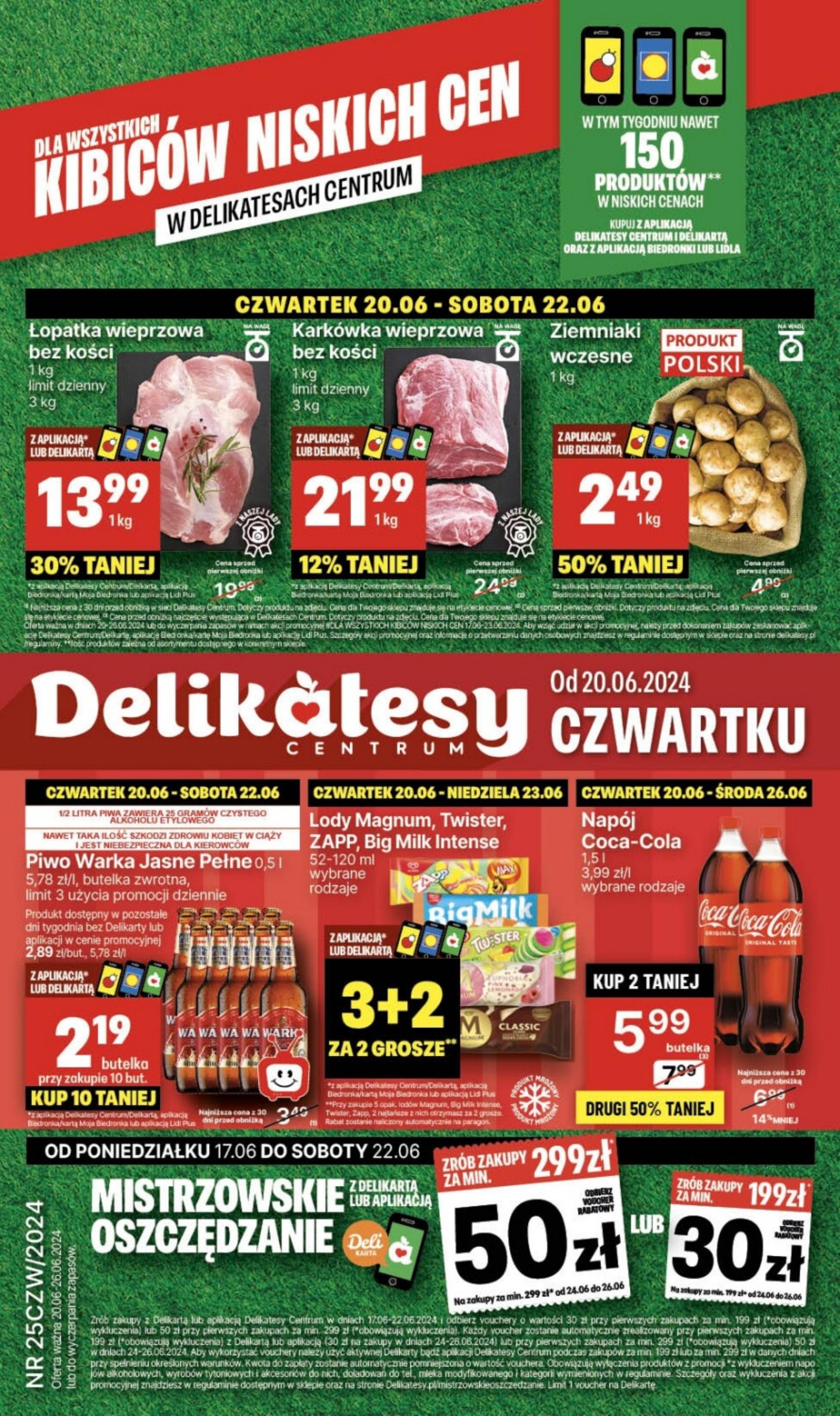 Gazetka promocyjna Delikatesy Centrum • Okazjum.pl • s.1 • 76808