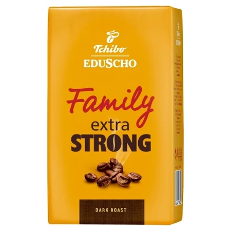 Tchibo Family Extra Strong Kawa palona mielona 250 g - 7% TANIEJ ...