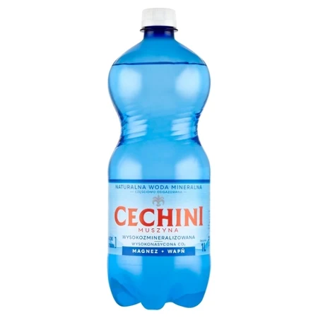 Cechini Muszyna Naturalna woda mineralna wysokozmineralizowana ...