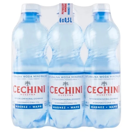 Cechini Muszyna Naturalna woda mineralna wysokozmineralizowana ...