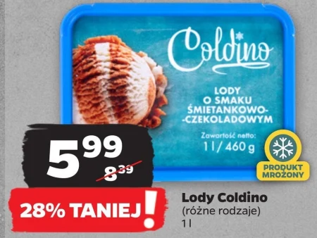 Lody Coldino - 28% TANIEJ! - promocja Netto - Ding.pl
