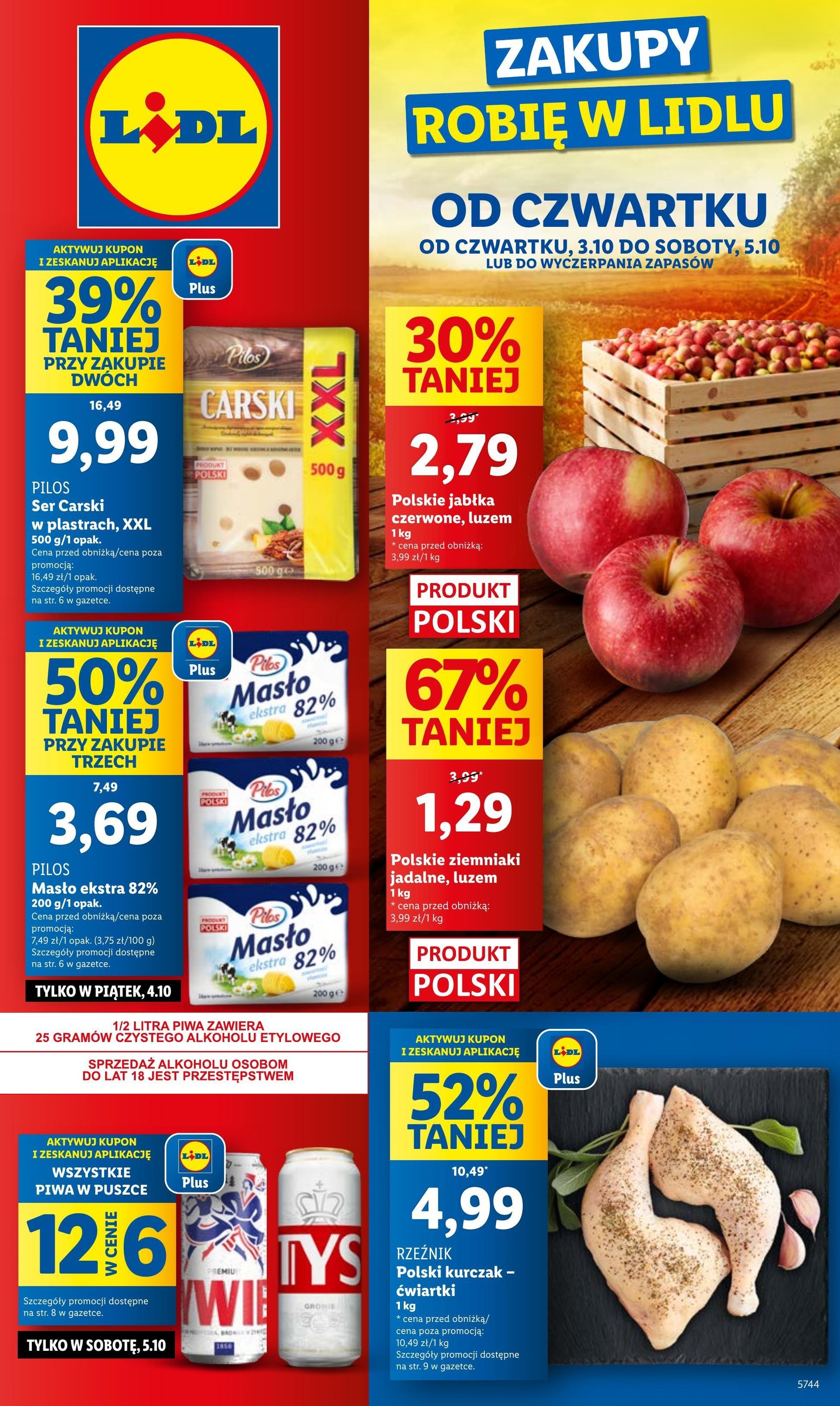 Lidl Gazetka promocyjna 3-5.10 | Okazjum.pl