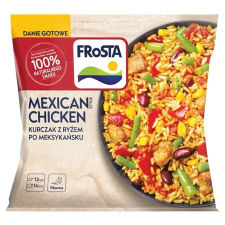 FRoSTA Mexican Style Chicken Kurczak z ryżem po meksykańsku 450 g - 27% ...