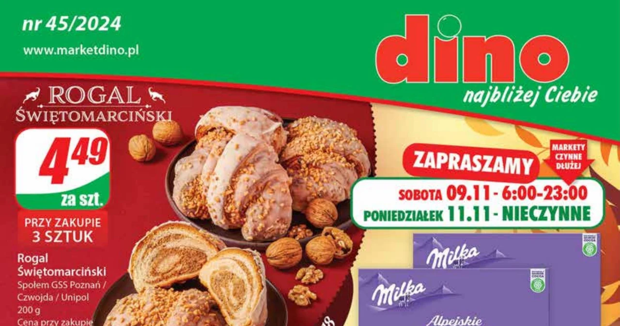Dino Gazetka Promocyjna - oferty, rabaty, kupony [06.11 do 12.11.2024 ...