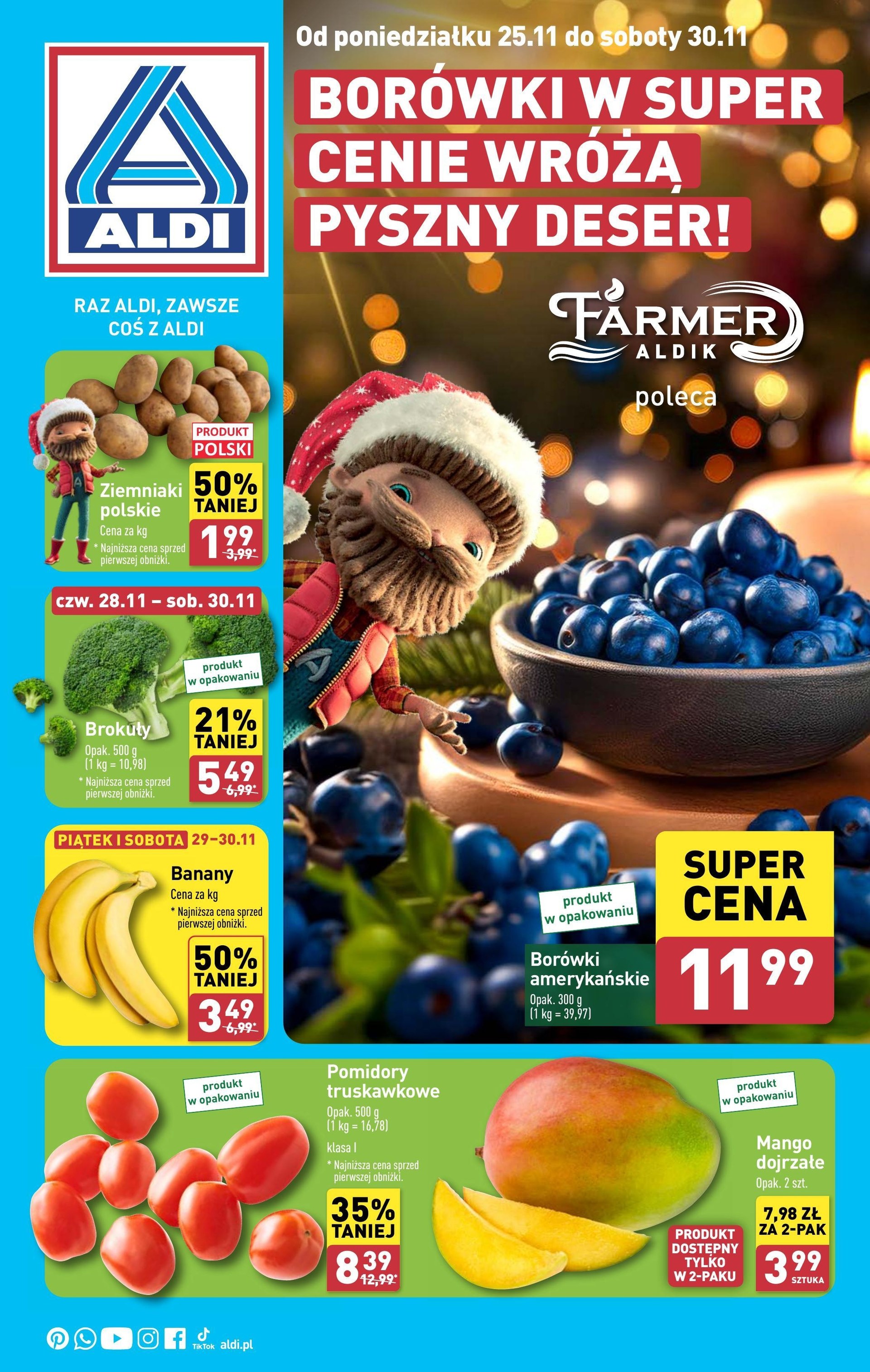 Aldi Gazetka promocyjna 25-30.11 | Okazjum.pl