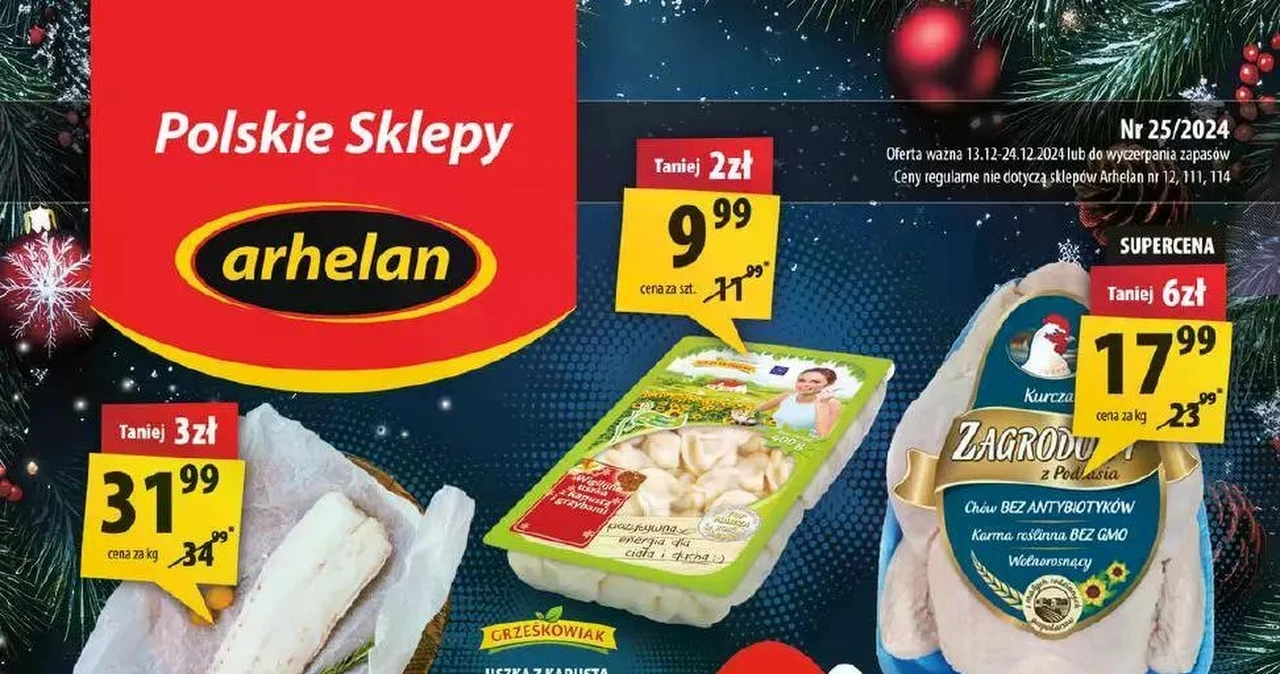 Arhelan Gazetka Promocyjna - oferty, rabaty, kupony [13.12 do 24.12. ...