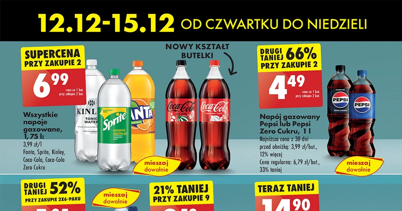 Biedronka Gazetka Promocyjna - oferty, rabaty, kupony [12.12 do 18.12. ...