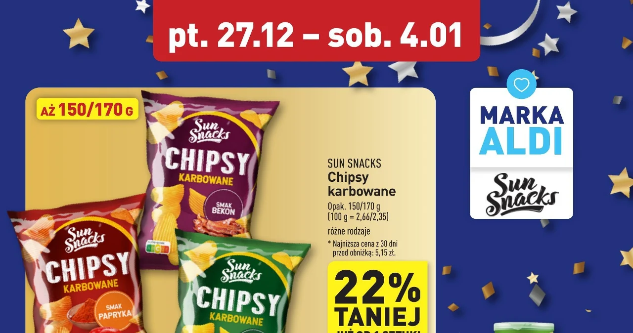 Aldi Gazetka Promocyjna - oferty, rabaty, kupony [27.12.2024 do 04.01. ...